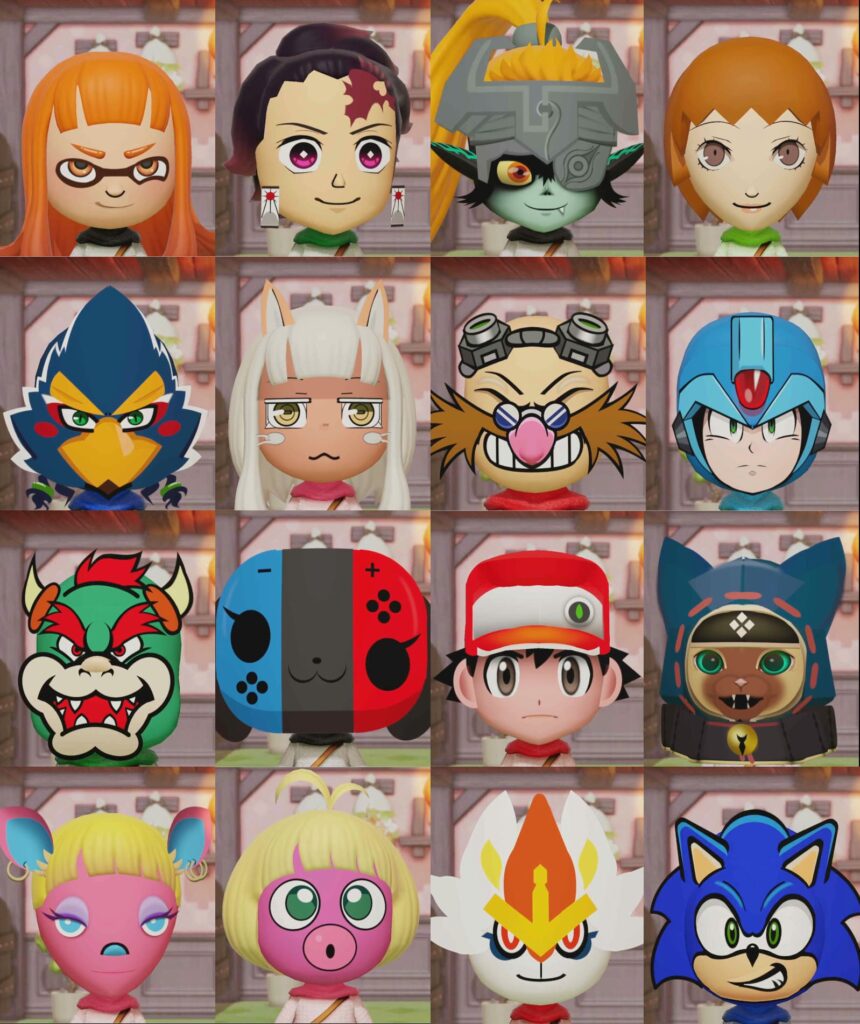 公開されている凄いMiiたち